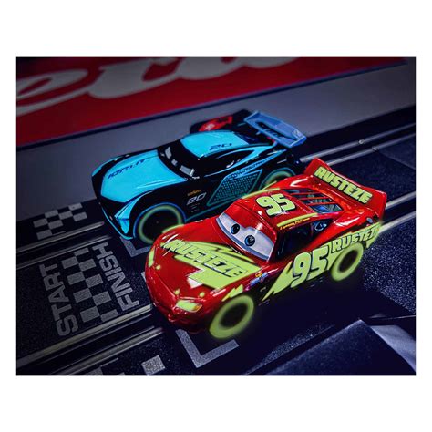 Carrera GO - Disney Pixar Cars Glow Racers Slot Car set - Online Toys ...