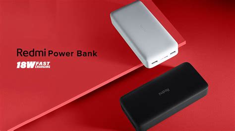Redmi Power Bank With Anti Slip Edge Grip Design Dual USB Output Launched At GizArena
