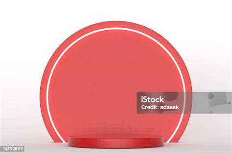 레드 빈 장면 빈 제품 스탠드 제품 프레젠테이션을 위한 빈 스테이지 0명에 대한 스톡 사진 및 기타 이미지 0명 3차원 형태 가정의 방 Istock