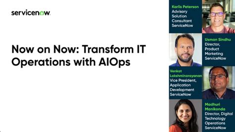 Transform It Operations With Aiops