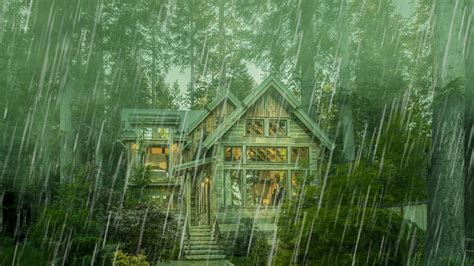 2분만에 잠드는 빗소리 안개낀 숲속 최고의 빗소리 Asmr Youtube