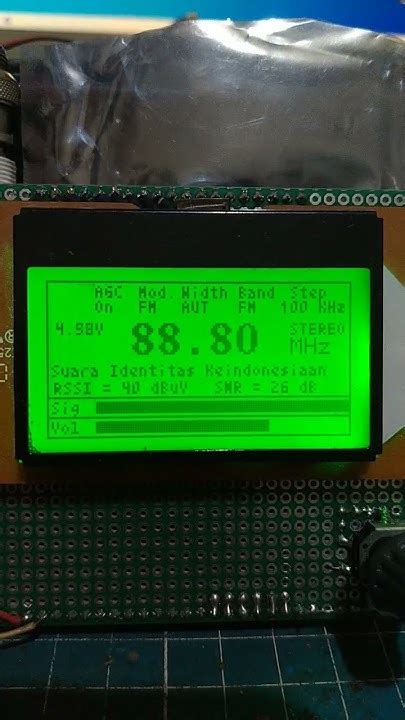 Fm Radio Mini Chip Si4732 Esp32 Youtube