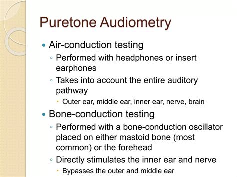 Acoustics And Basic Audiometry Pptx