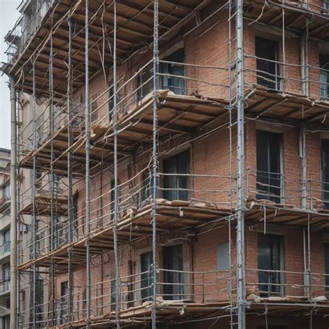 Providing Sturdy Support Load Bearing Scaffolding For Building Repairs