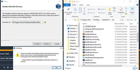 Installation Error Bin Deadline Command Exe Ignored Deadline Aws Thinkbox Discussion Forums