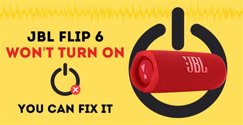 JBL Flip 6 Wont Turn ON You Can Fix It AudioGrounds