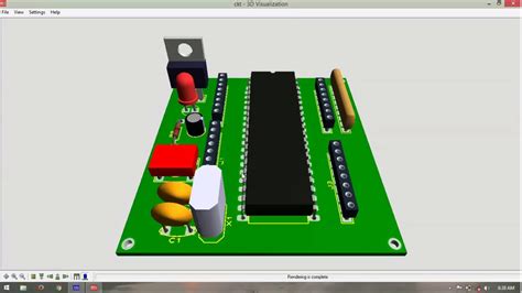 8051 Based Mini Testing Board Schematic And Pcb Layout Designing Youtube