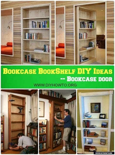 Bookcase Bookshelf DIY Ideas Free Plan