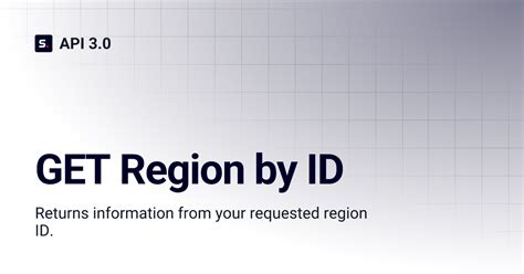 Get Region By Id Api 30