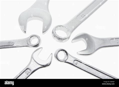 Collection Of Spanners Stock Photo Alamy
