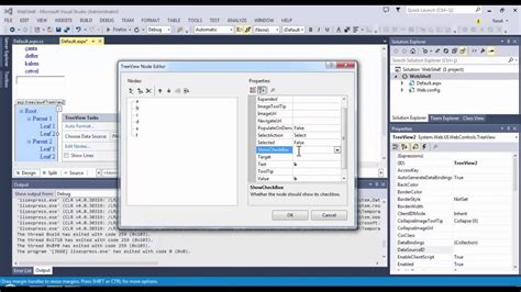 Aspnet Treeview Kullanımı Youtube