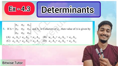 class 12 ex 4 3 q5 maths ex 4 3 class 12 maths q5 question 5
