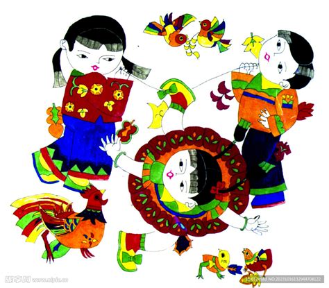 儿童画设计图 绘画书法 文化艺术 设计图库 昵图网