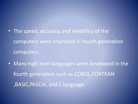 4th Generation Of Computer Pdf Computing Technology And Computing