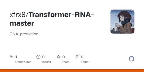 Github Xfrx8 Transformer Rna Master Dna Prediction