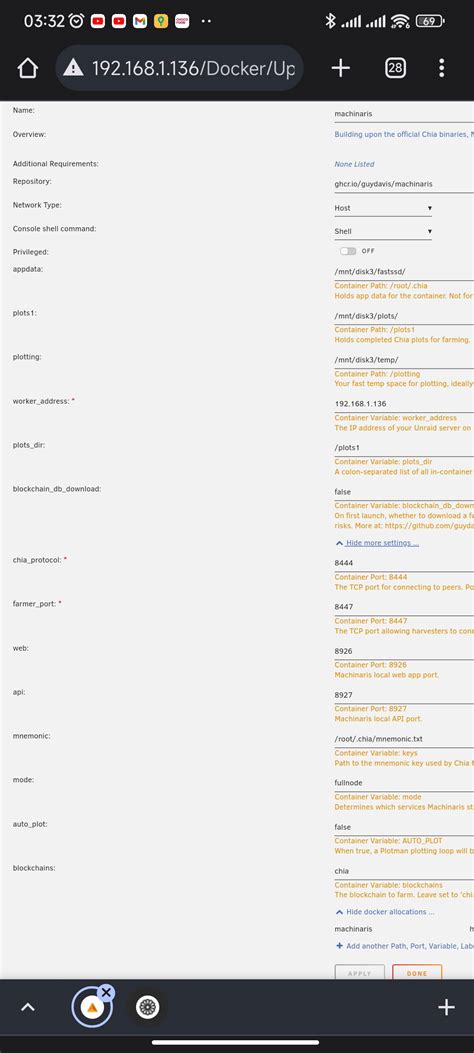 Support Machinaris Chia Cryptocurrency Farming Plotman Plotting Unraid Webui Page 41