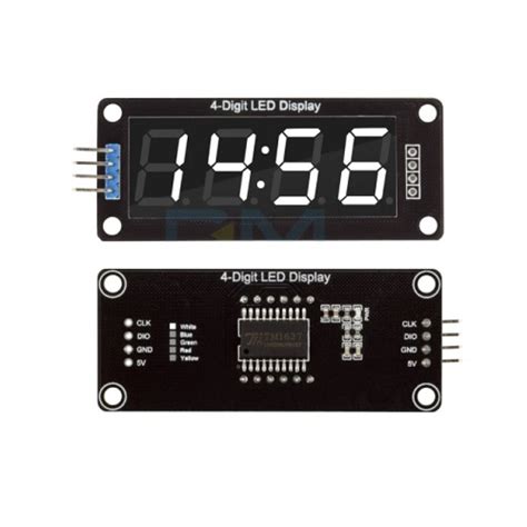 Modul 4x 7seg Led Tm1637 056 3dsveteu Arduino Spletna Trgovina