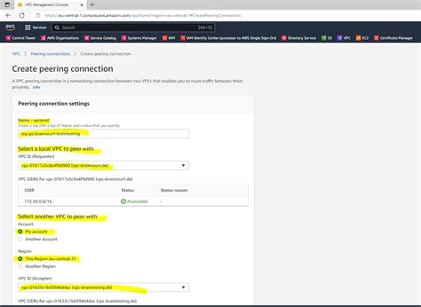 AWS VPC Routing Matrixpost Net