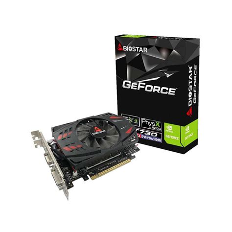 کارت گرافیک بایوستار مدل Geforce Gt730 2gb Ddr5 فروشگاه اینترنتی قطعات کامپیوتر سامان پی‌سی