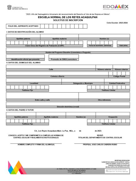 CorrecciÃ N De Solicitud De InscripciÃ N Ce 2023 2024 Pdf Contraseña