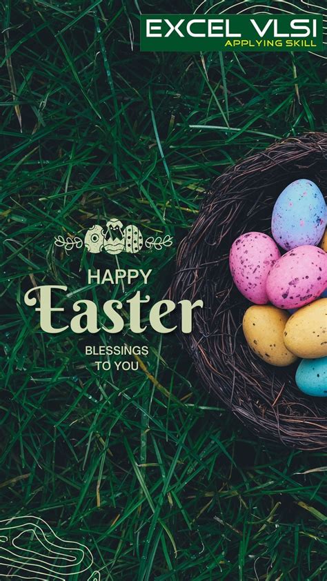 🌸🐣 Happy Easter From Excel Vlsi Technologies Excel Vlsi Technologies