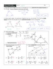 Geometry Study Guide Similarity Proportions Practice Problems Course Hero