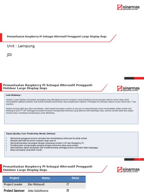 Pemanfaatan Raspberry Pi Sebagai Alternatif Pengganti Outdoor Large Display Ilogs Pdf