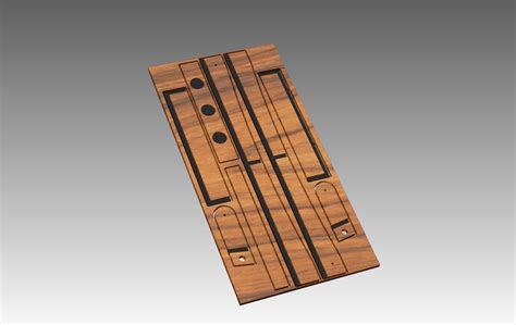 CNC Bit Tray VCarve Vector Files Southern Ginger Workshop