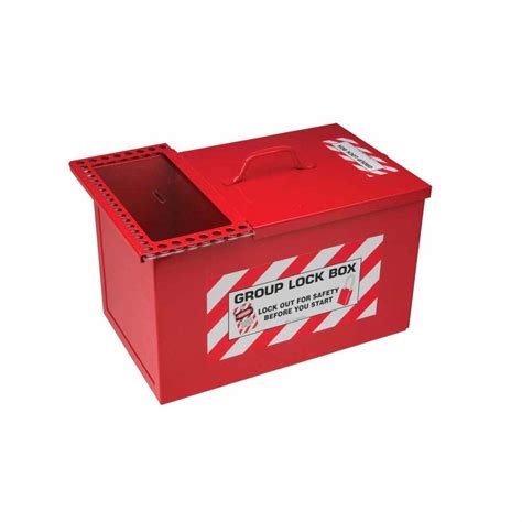 Combined Storage Group Lock Box With Lockable Storage Compartment