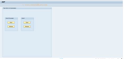 Ole Sap Tcode Ole Demo Transaction