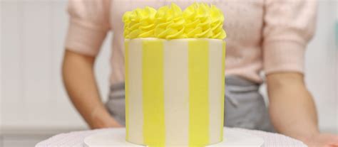 5 Ways To Use A Striped Cake Comb British Girl Bakes