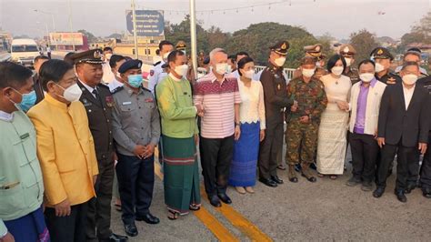 မဲဆောက် မြဝတီ ချစ်ကြည်ရေးတံတားအမှတ် ၁ ပြန်လည်ဖွင့်လှစ်