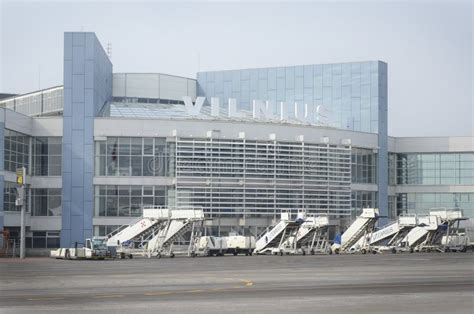 Vilnius International Airport Editorial Stock Photo - Image of baltic ...