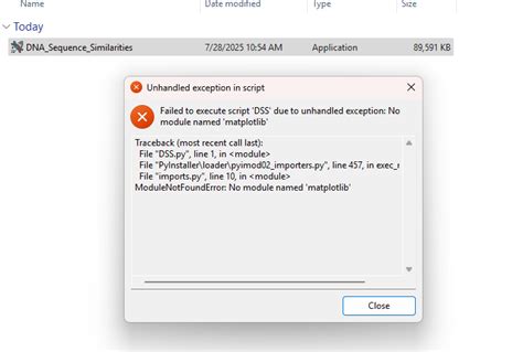Python Pyinstaller Not Adding Matplotlib Error Not Linking Qt6 Deps Warning Stack Overflow