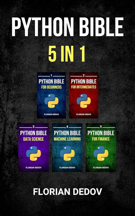 Amazon The Python Bible 5 In 1 Volumes One To Five Beginner Intermediate Data Science