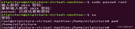 linux设置root初始密码 root密码 csdn博客