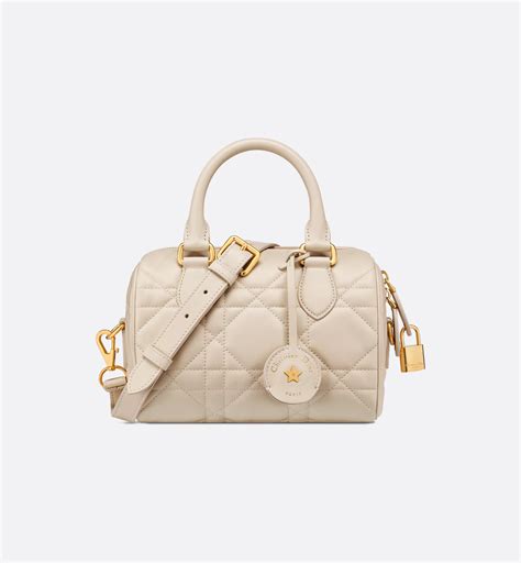 Dior Groove 20 Bag Dusty Ivory Macrocannage Calfskin Dior