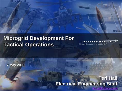 Pdf Microgrid Development For Tactical Operations · Microgrid Development For Tactical