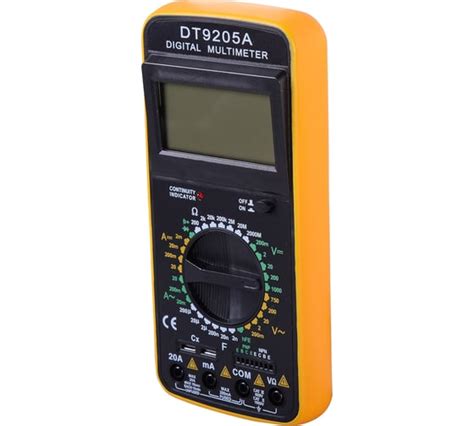 Мультиметр ТЕК Dt 9205a 61 10 506 выгодная цена отзывы характеристики фото купить в