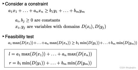 Discrete Optimization课程笔记2—约束规划 Csdn博客