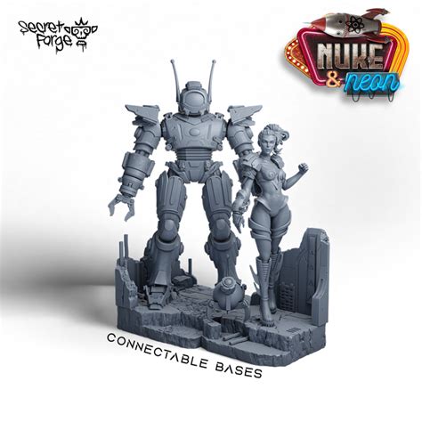3d Printable [nuke] Nuke And Neon By Secret Forge