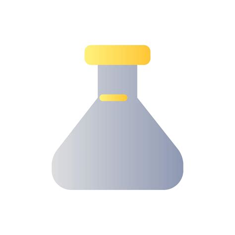 Erlenmeyer Flask Flat Gradient Two Color Ui Icon Chemistry Glassware Lab Equipment Collect