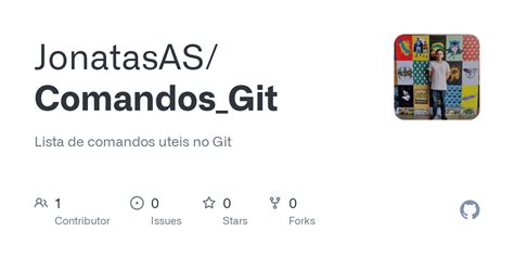 GitHub JonatasAS Comandos Git Lista De Comandos Uteis No Git