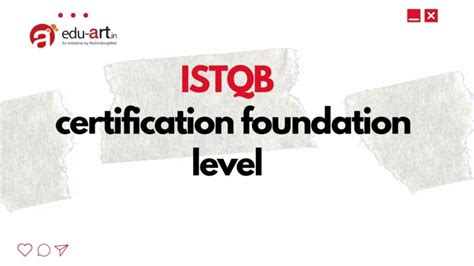 Istqb Certification Foundation Level
