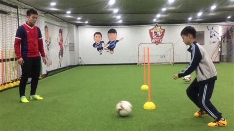 부산구서동축구교실runningweek V자 인사이드패스 연습 Youtube