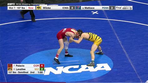 157lbs Joey Lavallee Missouri Dec Dylan Palacio Cornell Youtube