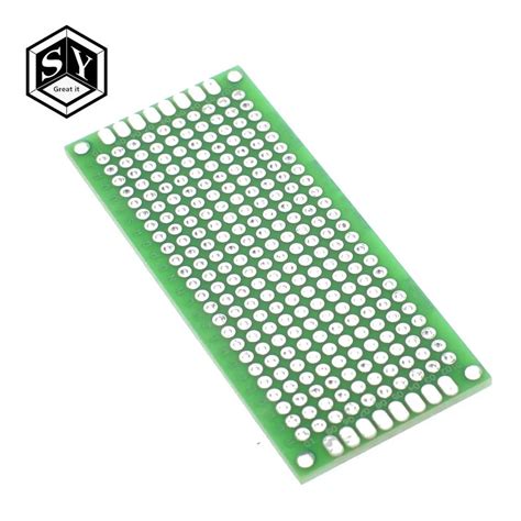10pcs Lot 3cm X 7cm Double Side Prototype Pcb 3 7 Proto Board In Single Sided PCB From