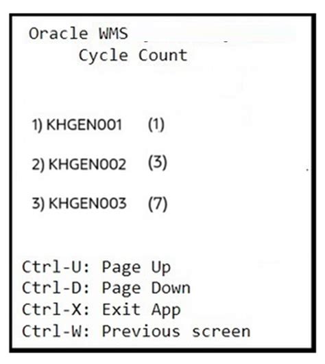 implement item driven cycle counting for reserve locations