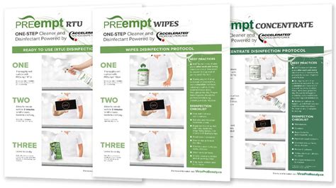 Protocols Preempt™ Salon And Spa Disinfectants