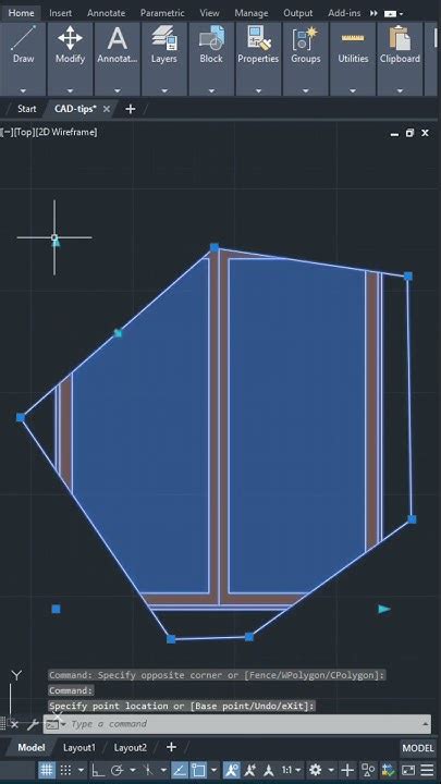 Autocad Tips 15 Clip Blocks Or Xrefs Xclip Command Shorts Autocad
